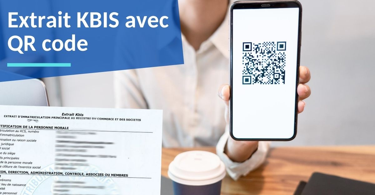 Extrait KBIS avec QR code : demande en ligne
